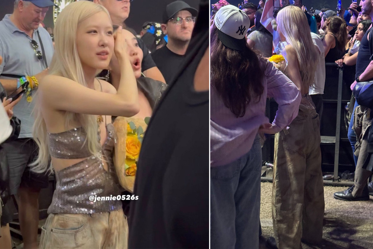 Rosé nhóm Blackpink gây sốt khi mặc quần 'lấm lem' của brand Việt