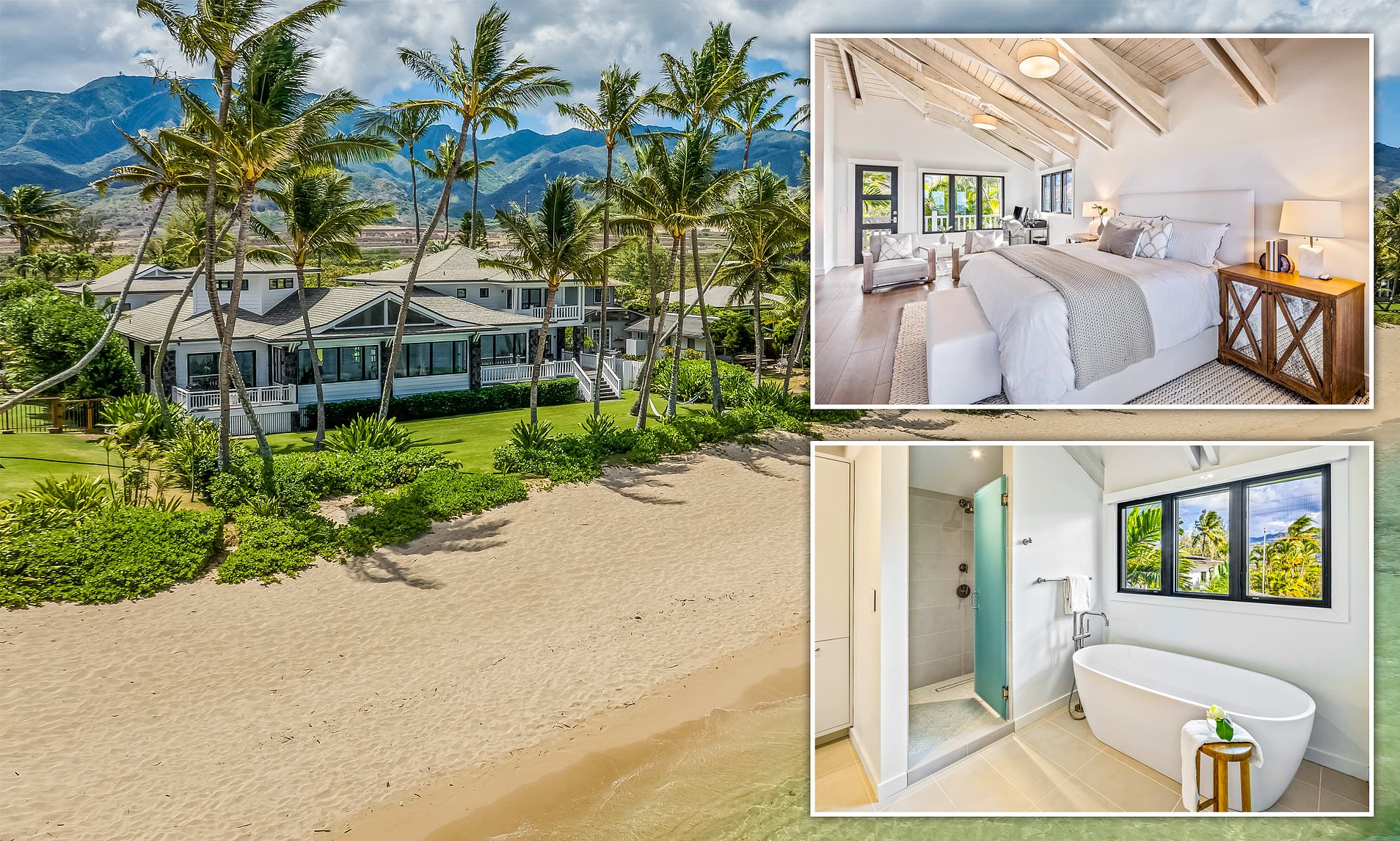 Ultimate Hawaiian beachfront home on island loved by the Obamas hits ...