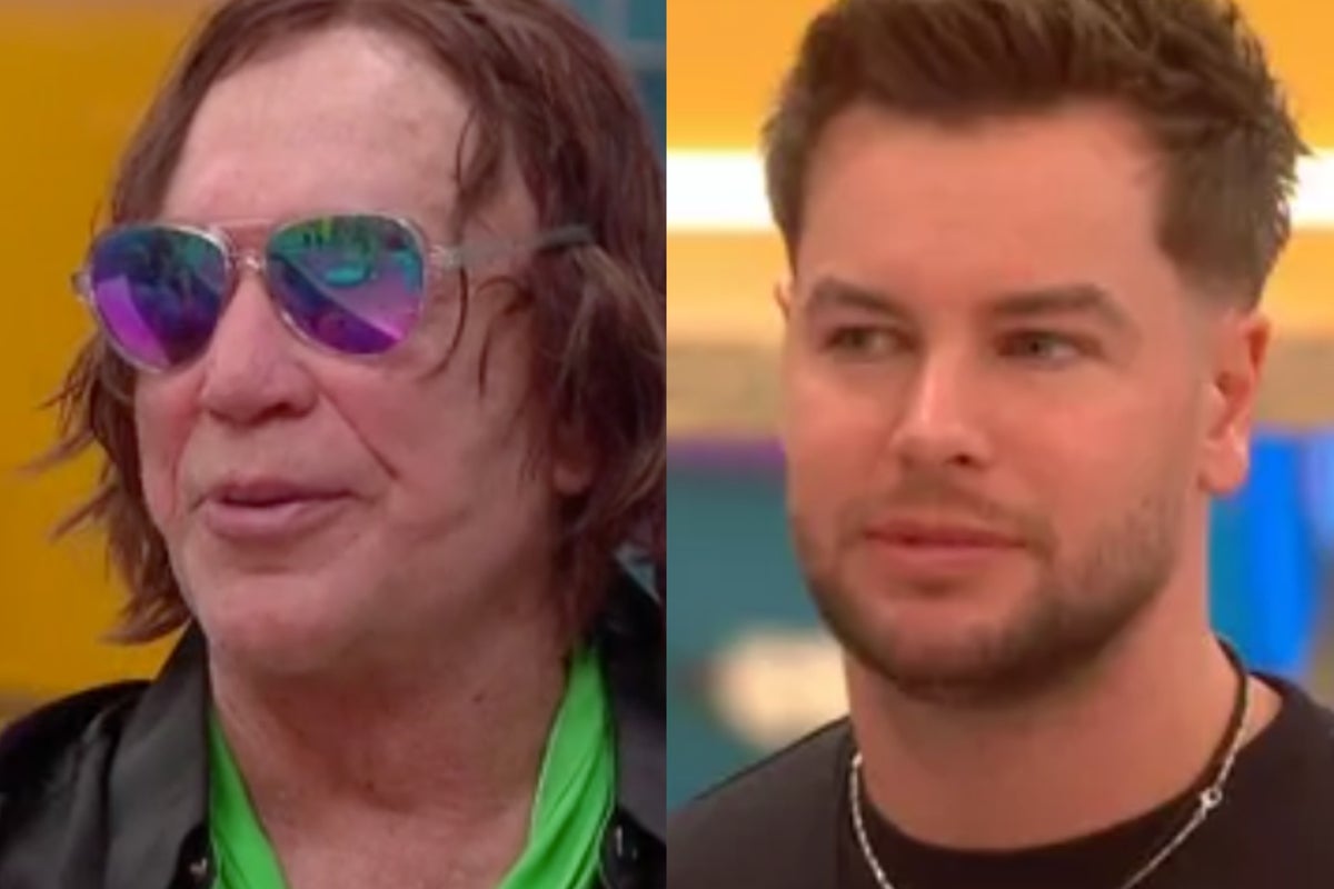Mickey Rourke removed from Celebrity Big Brother after ‘aggressive row ...