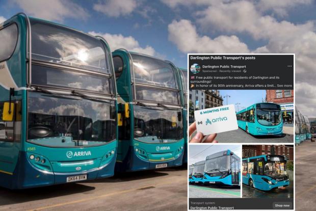 Warning over social media scam offering 'free' travel on Darlington ...