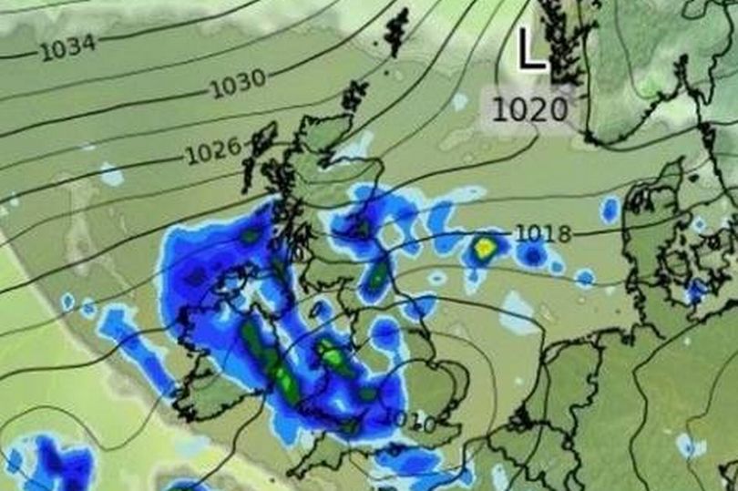 Mega storm with 9 days of rain in 3 hours and -7C Arctic blast to hit UK