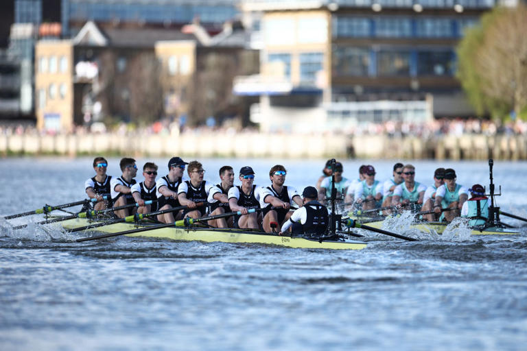 The Boat Race 2025: Start time, Oxford and Cambridge crews, TV channel ...