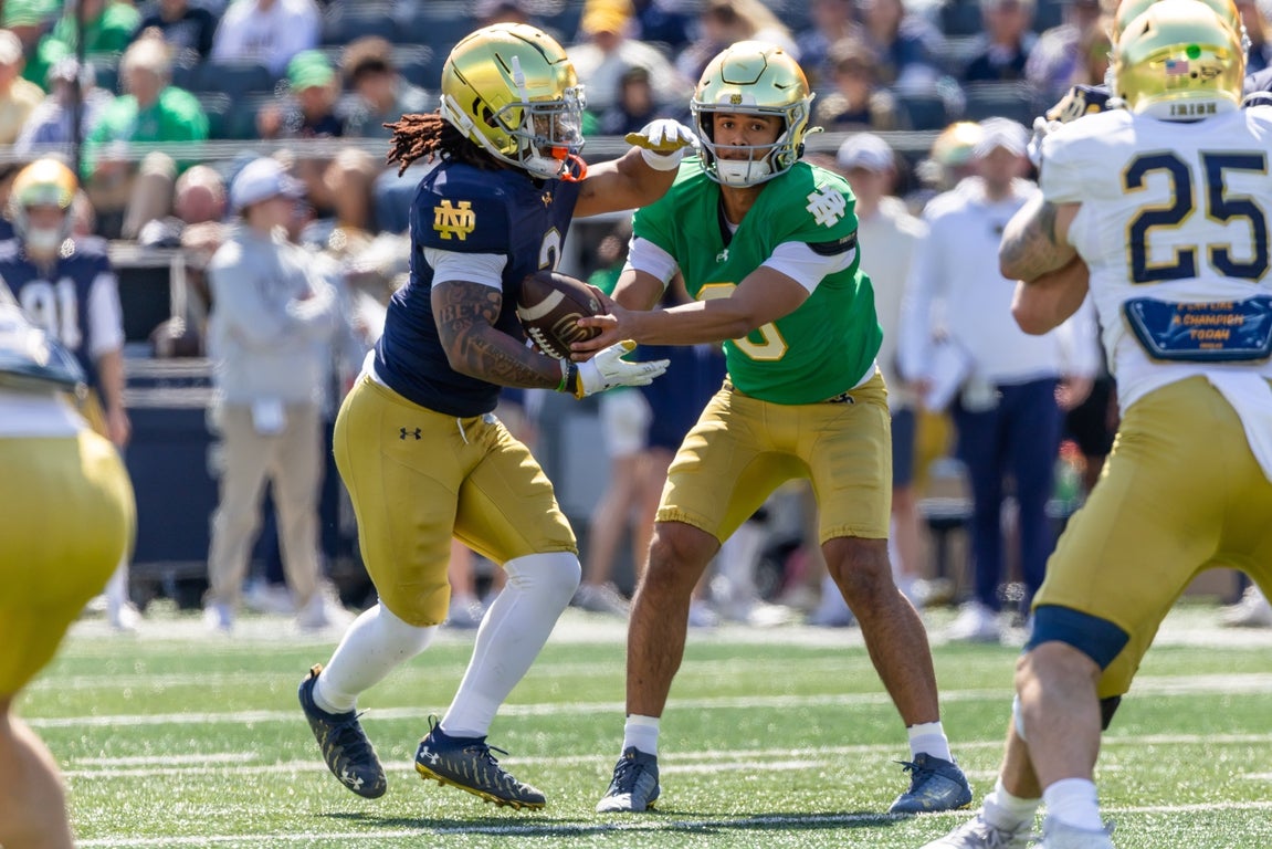 College football spring games, in photos