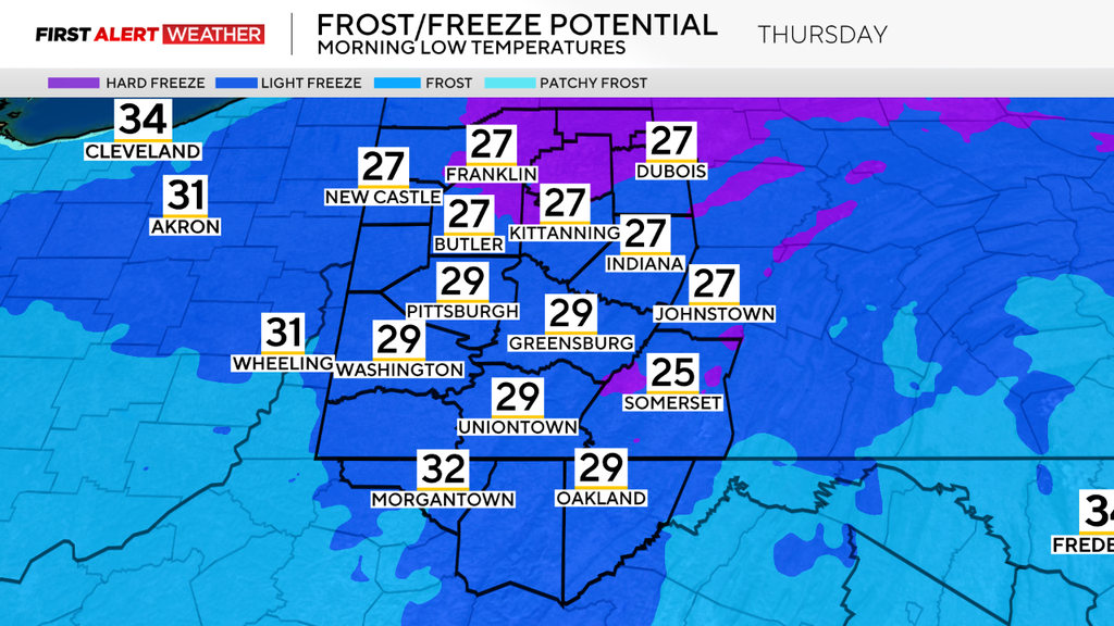 Severe storms possible Monday evening ahead of wild temperature swings ...