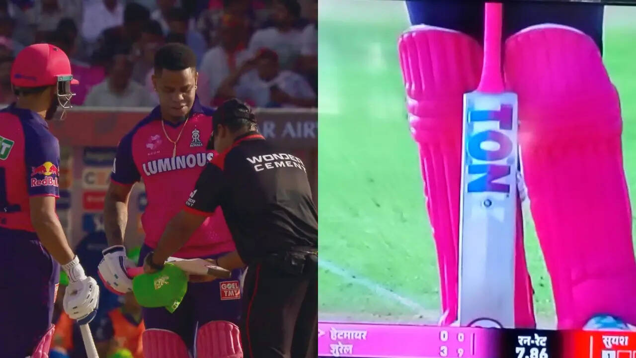 Explained: Why Shimron Hetmyer's Bat Was Checked By On-Field Umpire In ...