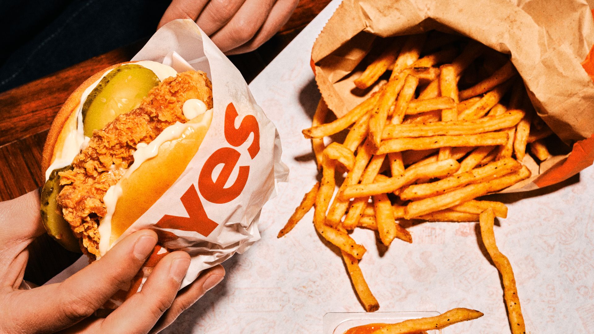 Popeyes puts a clever spin on its logo to entice hungry fans