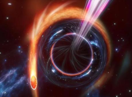 NASA keşfetti: Canavar kara delik!