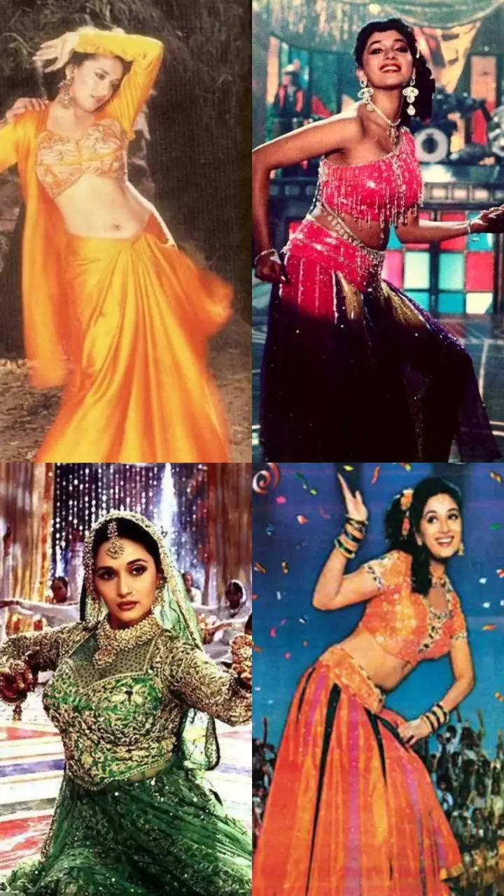 From Ek Do Teen to Maar Dala: Madhuri Dixit's most iconic dance looks ...