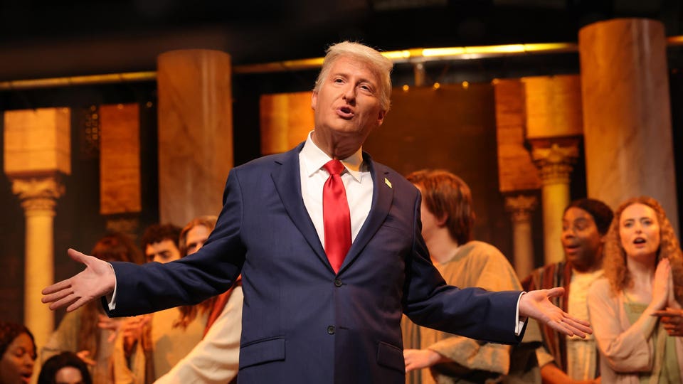 ‘SNL’s’ Trump Interrupts Jesus To Talk Tariffs: ‘I Also Got Rid Of ...