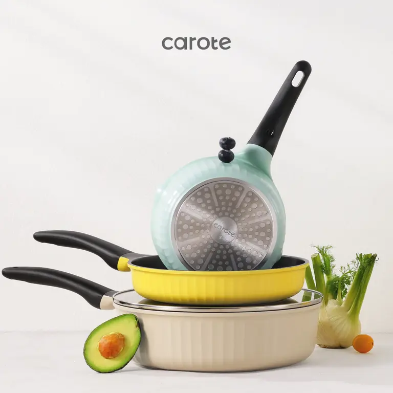 8-Piece Carote Nonstick Cookware Set Is on Major Sale - 60% Off