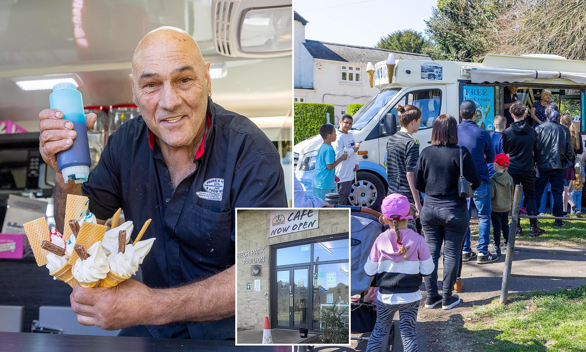 Ice cream van owner banned from park he has sold at for 15 years