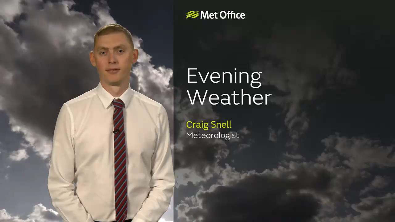 Met Office Sunday evening weather forecast 13/04/2025