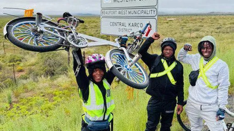 Limpopo cyclists inspire change as they journey to Cape Town ...