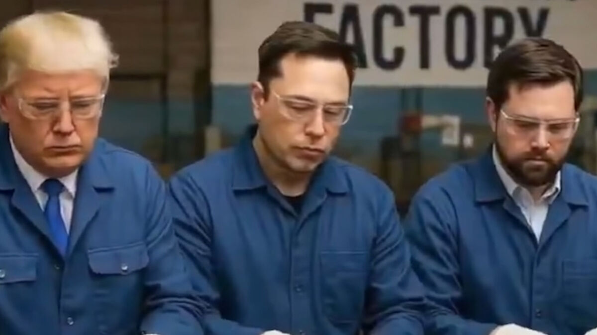 VIDÉO. Des vidéos IA de Trump et Musk en ouvriers pour critiquer les ...