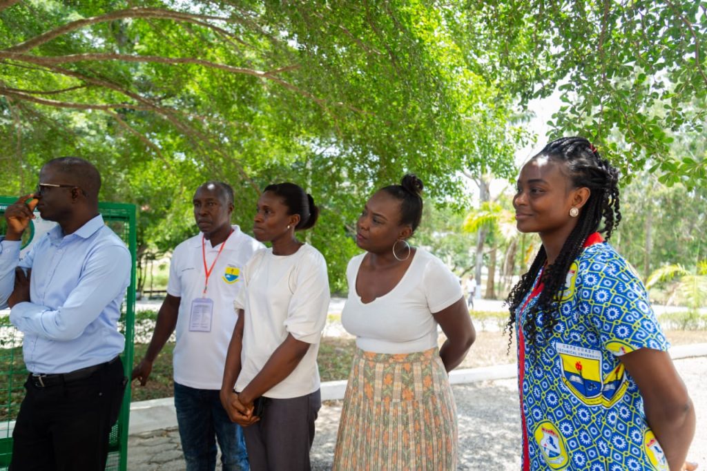 Climate Change Advisors Ghana presents plastic bins to UCC, CCTU