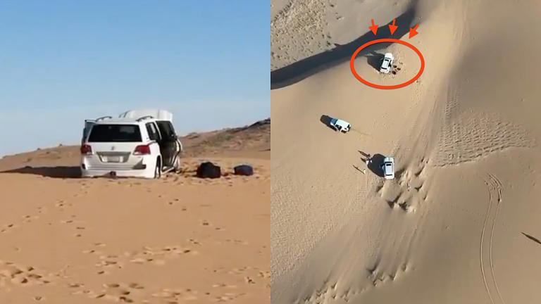 Saudi Arabia: Family Stranded Without Water, Food, Network In Desert As ...