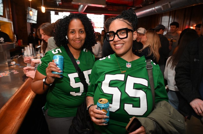 Brandon Graham celebrates Crooked Tea launch at Ladder 15