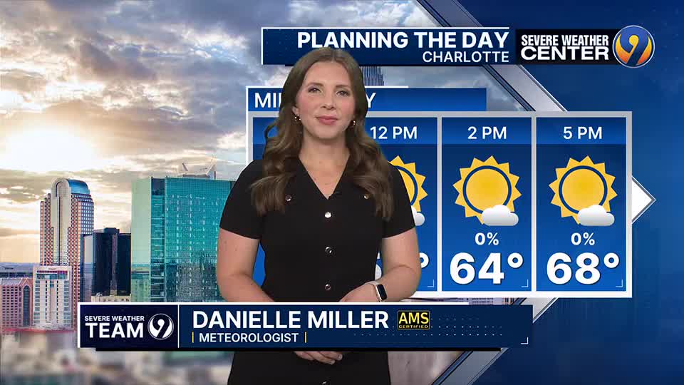 FORECAST: Mild, clear weather to start the week