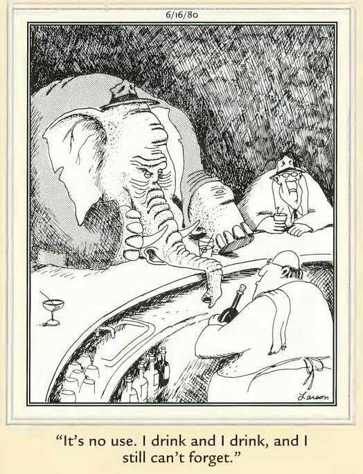 The Funniest Far Side Comics Featuring Elephants, Ranked