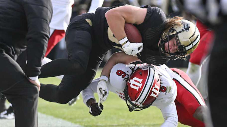 Injury Update Provided on Purdue Tight End George Burhenn