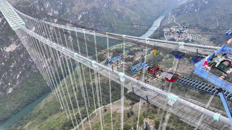 World's Tallest Bridge to Open at a Dizzying 2,000 Feet Above the Ground