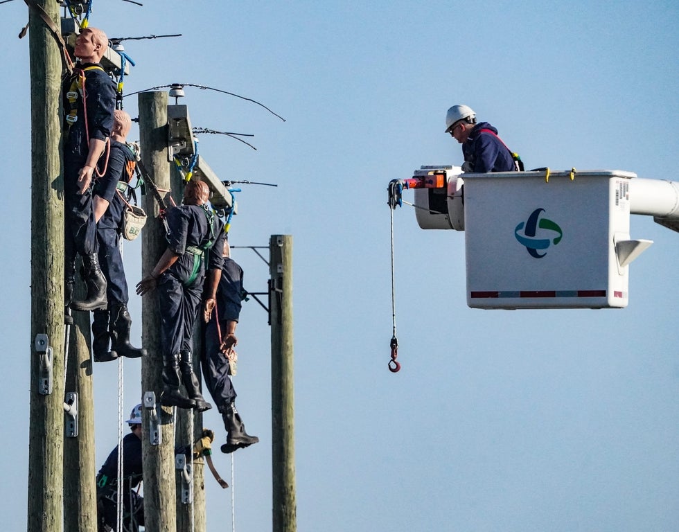 Captivating photos from the Midwest Lineman's Rodeo