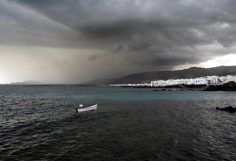 Footage shows torrents of water surging through holiday hotspot hit by ...