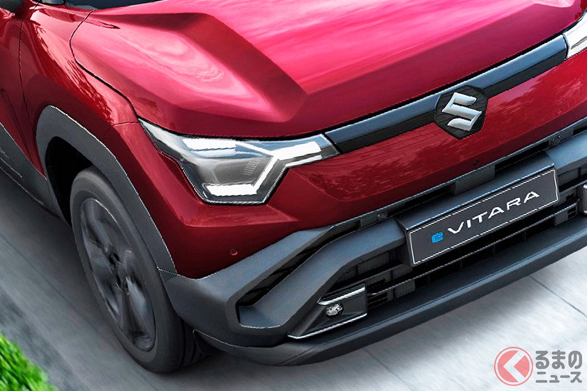 スズキ「新型コンパクトSUV」まもなく登場へ 全長4.2mの“ちょうどいいサイズ”に「高性能4WD」採用！ スズキ初の「ハーテクトe」も採用の「新型イービターラ」どんなクルマ？