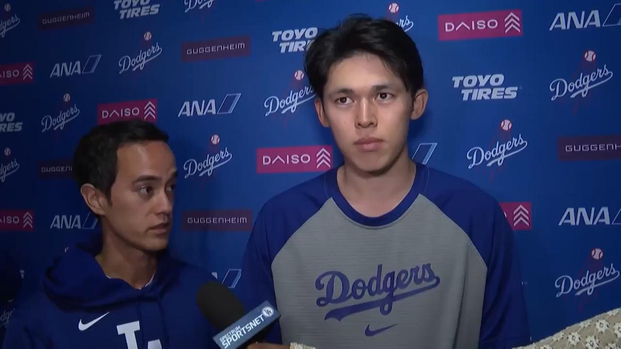 "Really saved the day," Roki Sasaki on Andy Pages' home run robbery in ...