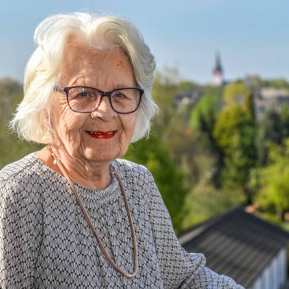 Hildegard Dombek wird 90 Jahre alt