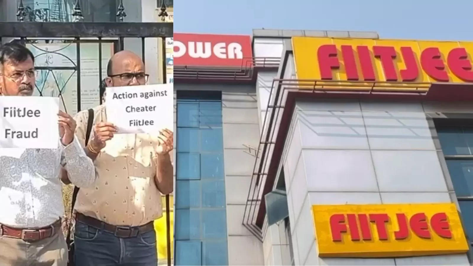 FITJEE नोएडा सेंटर विवादों के बाद फिर खुला, अभिभावकों ने किया प्रदर्शन ...