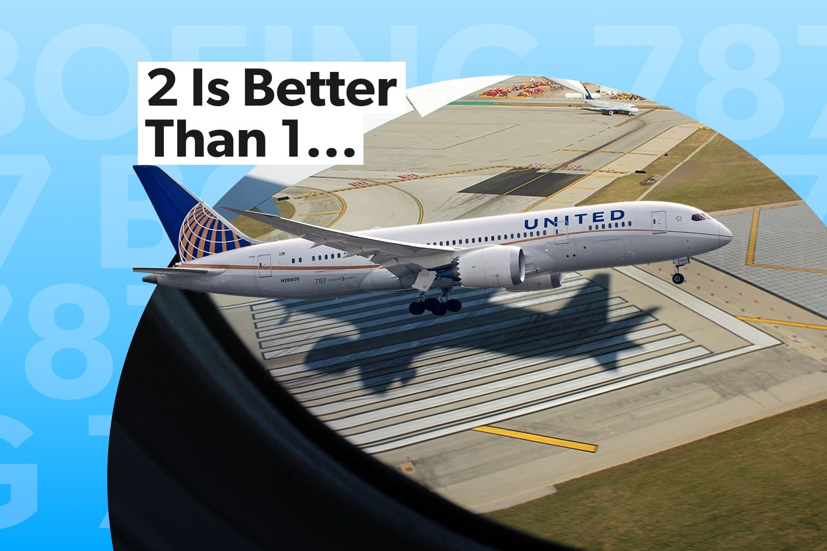 Which United Airlines Hubs Handle Flights On Its Smallest Boeing 787?