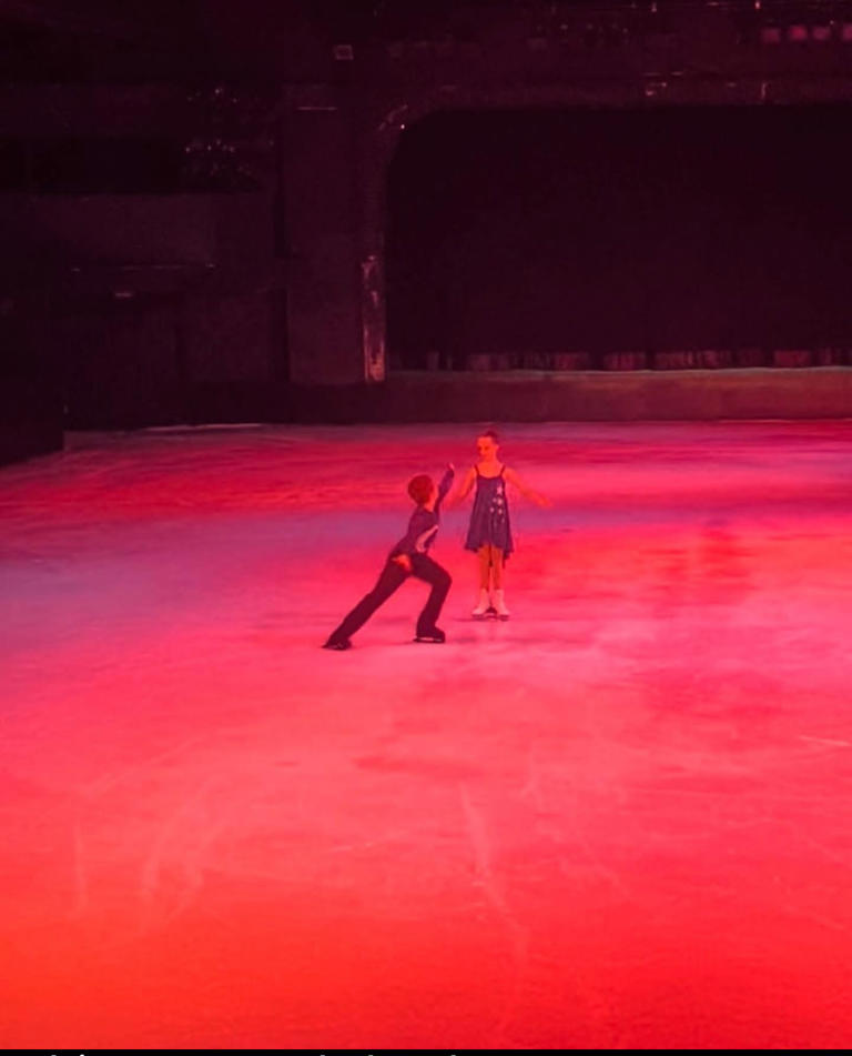 Young Blackpool ice skaters, 13, join legends Torvill and Dean on 22 ...