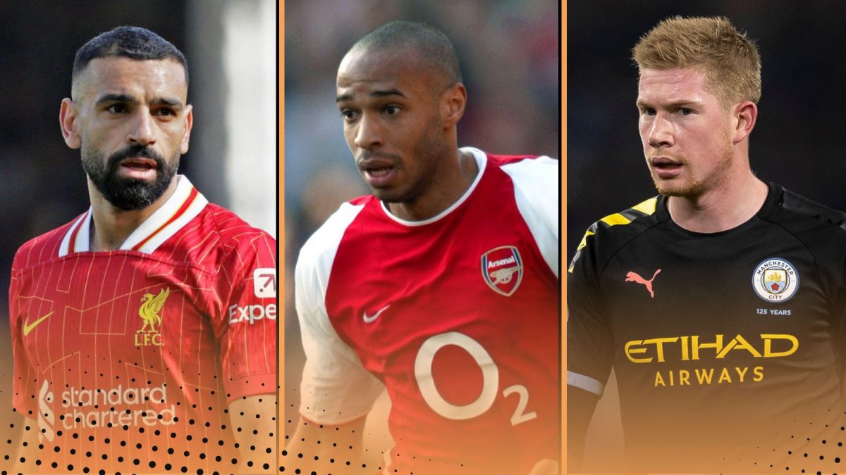 Most Assists in a Premier League Season: Salah, Henry, KDB…