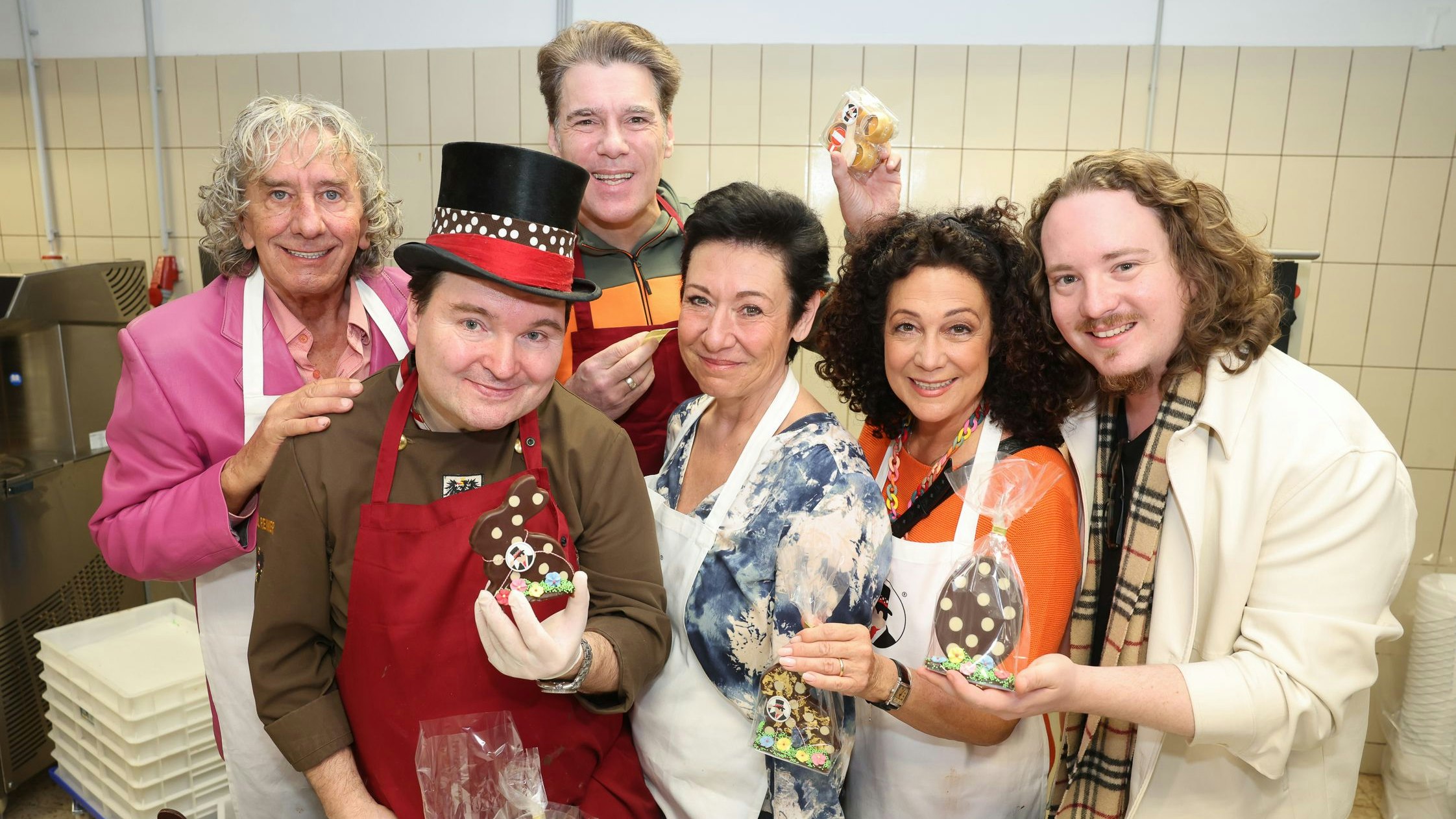Die Schokoladen-Rettungstruppe kam bei "Schokomichi" zur Hilfe geeilt