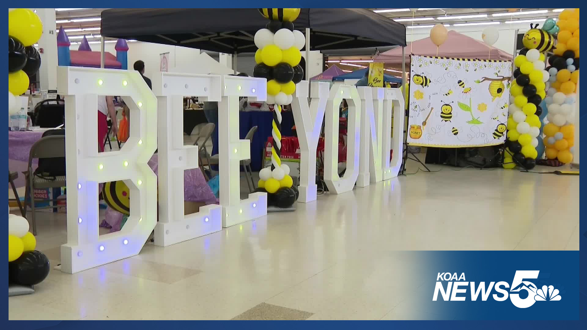 The Buzzy B and Just Between Friends teamed up for a family fun day at the Event Center