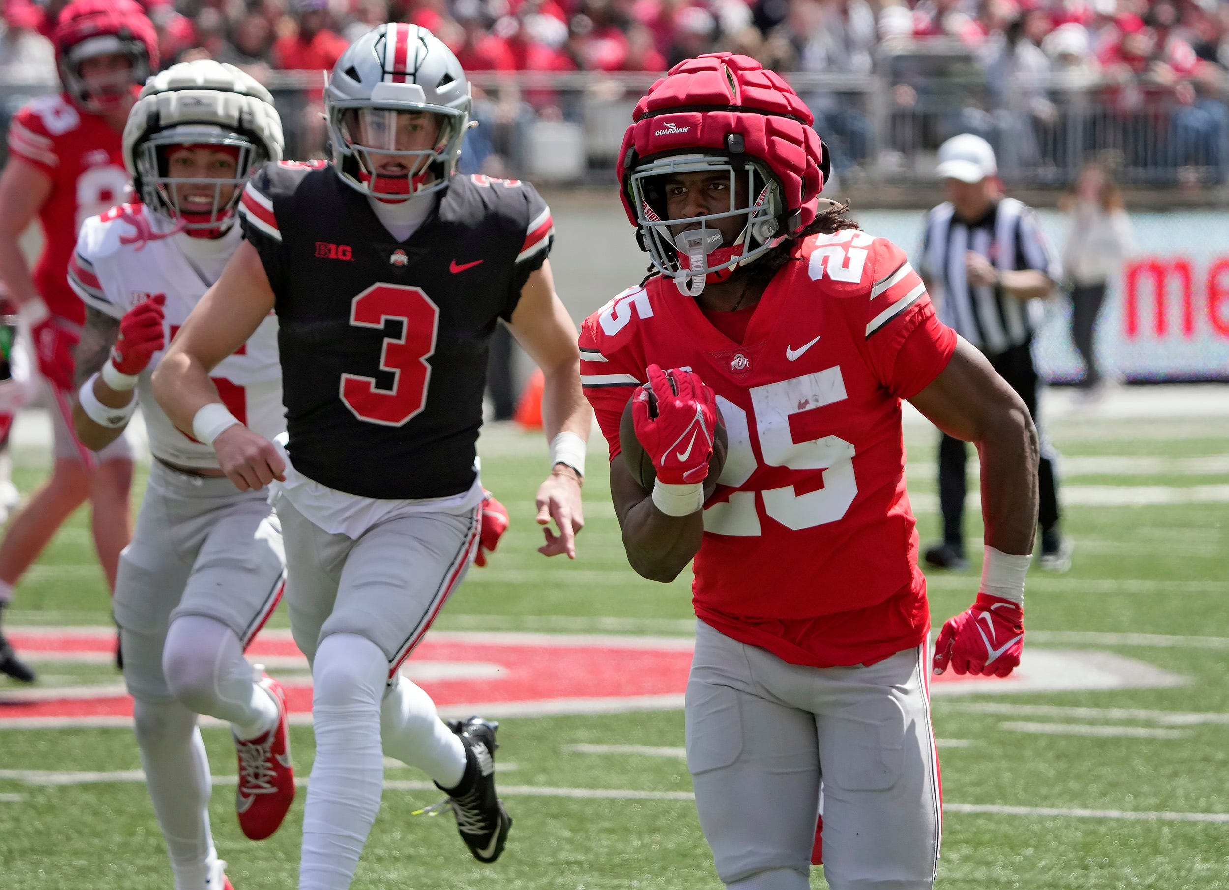 Ohio State freshman running back officially welcomed to the Brotherhood