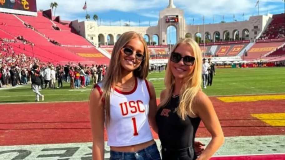 Lane Kiffin's daughters Presley, Landry have USC vs. Ole Miss dance-off ...