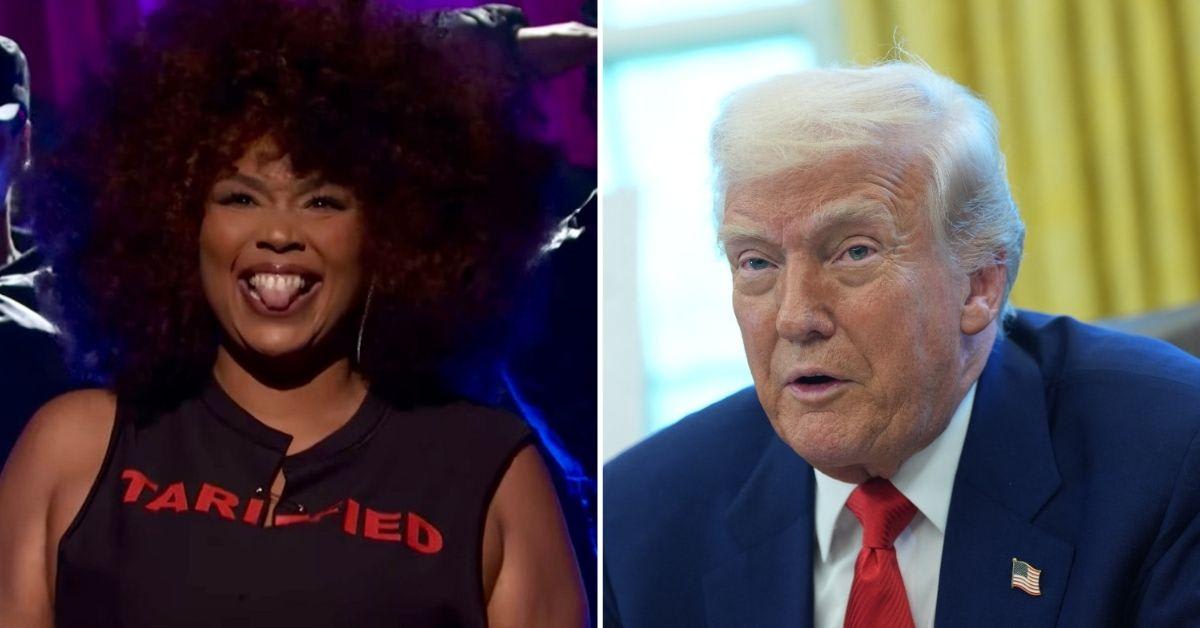 Lizzo Takes Brutal Swipe at Donald Trump's Tariffs Drama During 'SNL ...