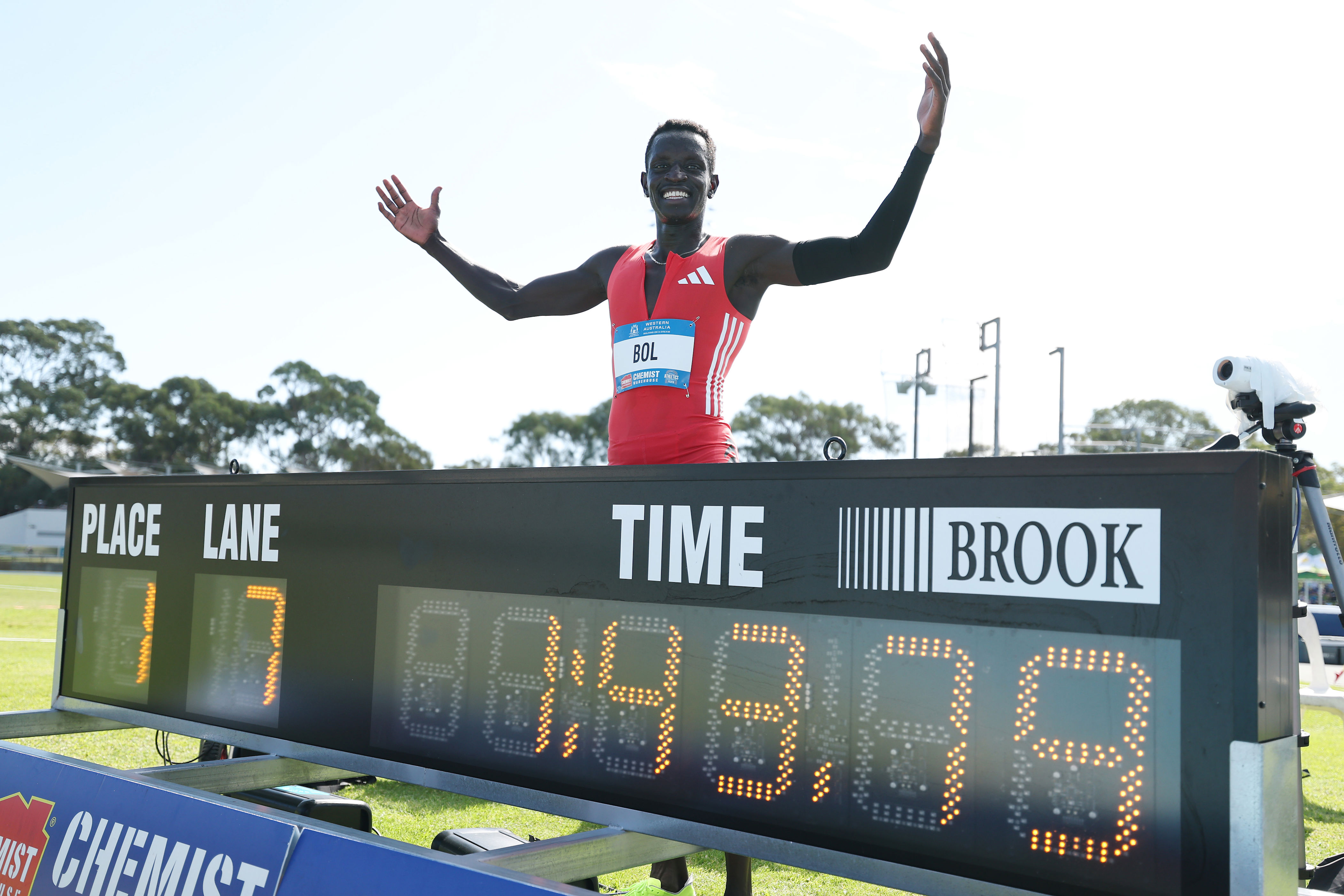 Bol captures title with record-breaking run