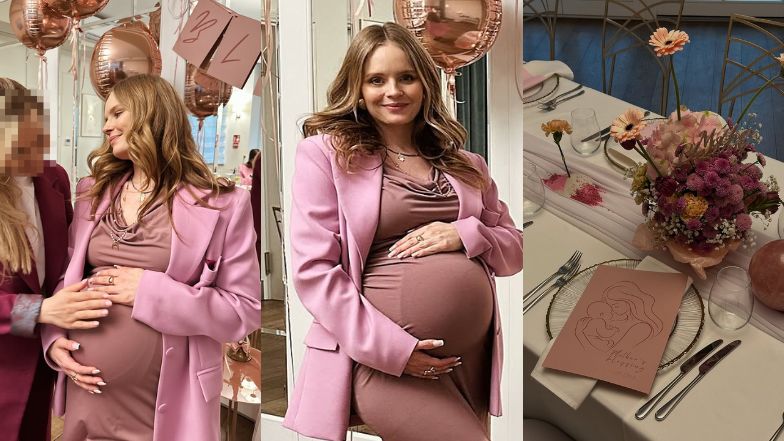 Olga Kalicka ujawniła PŁEĆ DZIECKA! Tak wyglądało jej "mother blessing"