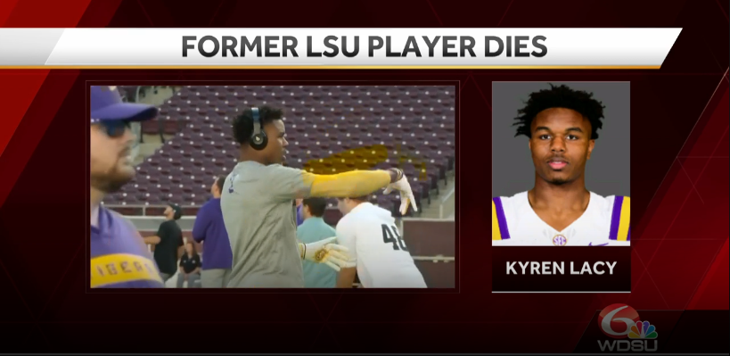 Former LSU wide receiver Kyren Lacy found dead in Houston