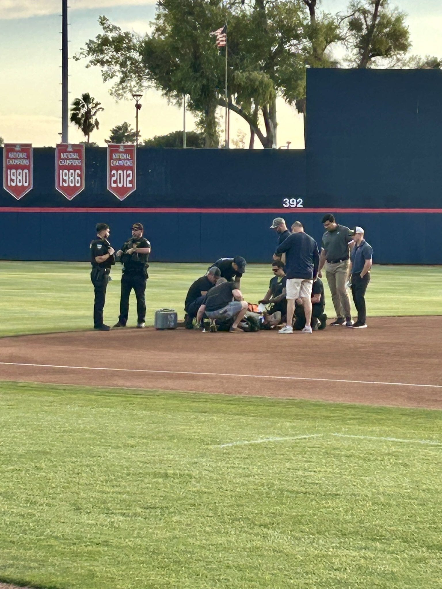 2 paratroopers injured after 'hard landing' before UA baseball game