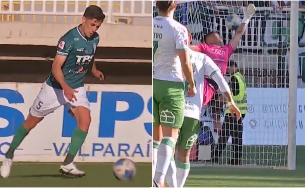 A lo Declan Rice: El golazo de tiro libre para que Wanderers vuelva a ...