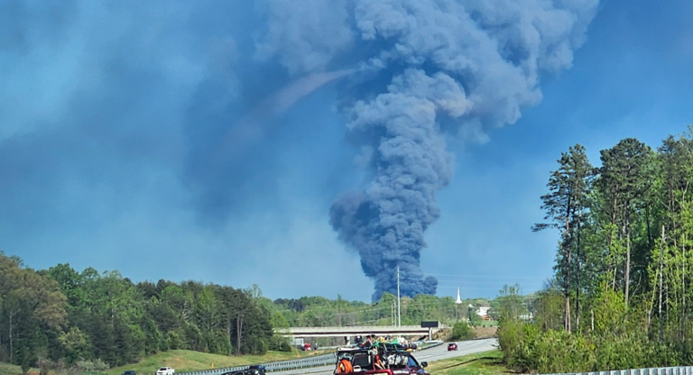 Fire at OmniSource in Kernersville that injured firefighter now contained