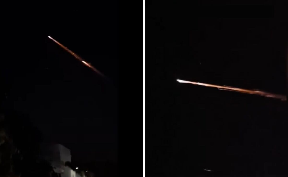 ¿Meteorito en México? Videos muestran impresionante destello de fuego ...
