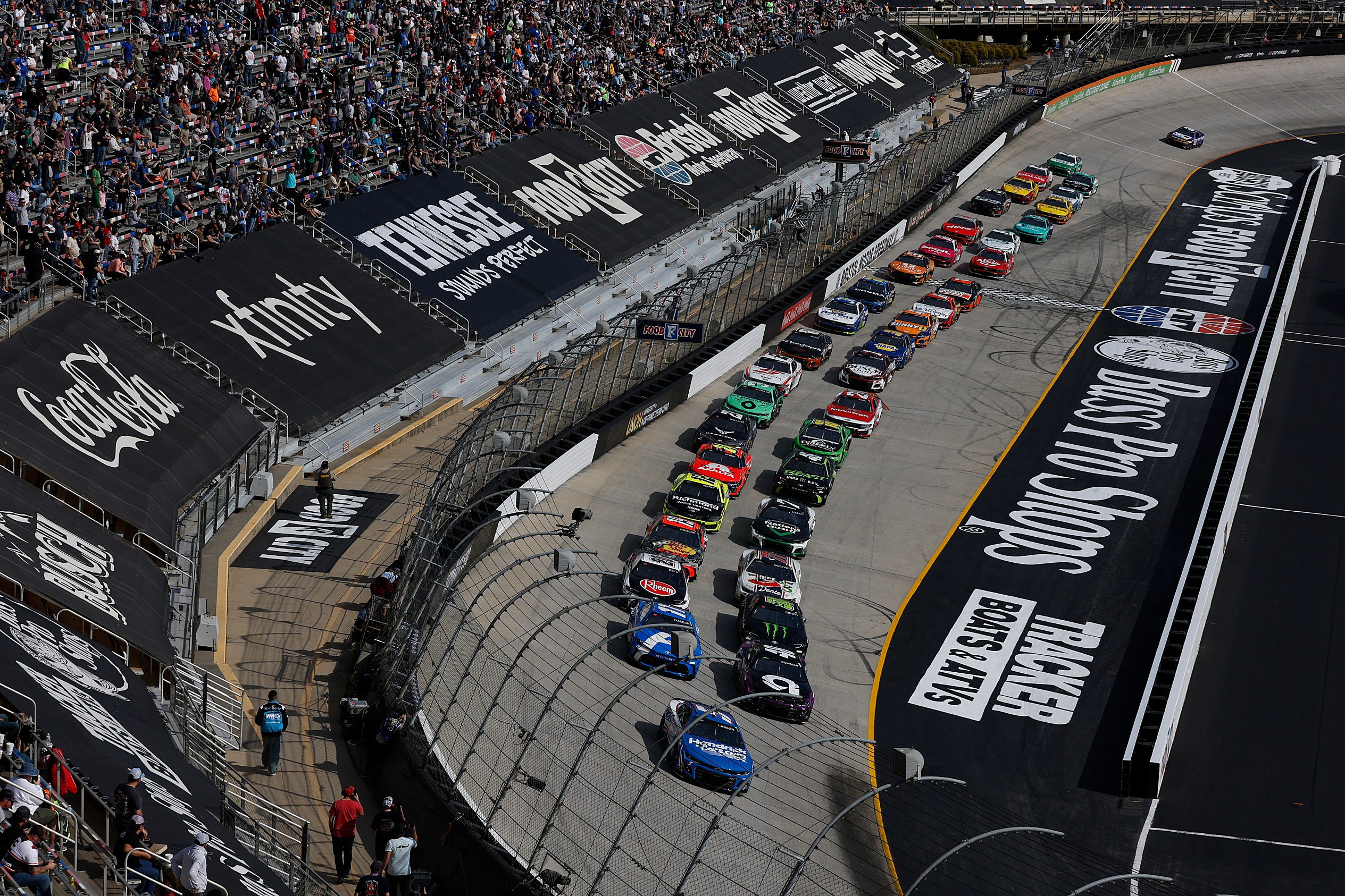 NASCAR Bristol full weekend track schedule, TV schedule for the Bass Pro Shops Night Race, other ...