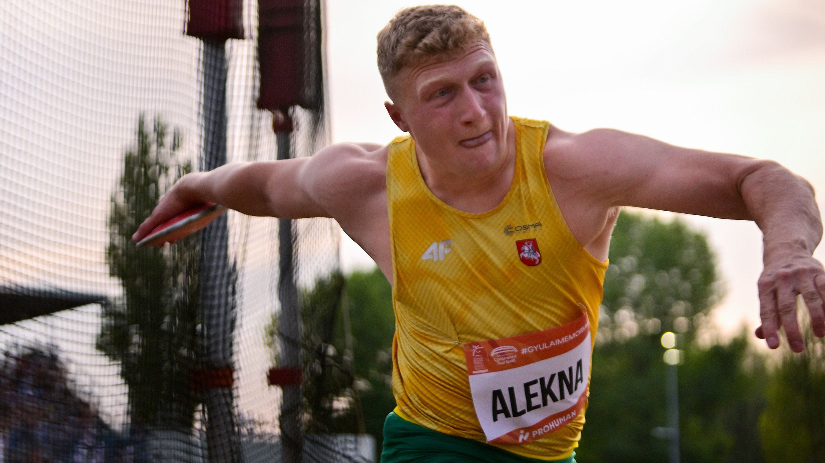 Athlétisme - Mykolas Alekna améliore le record du monde du lancer du disque