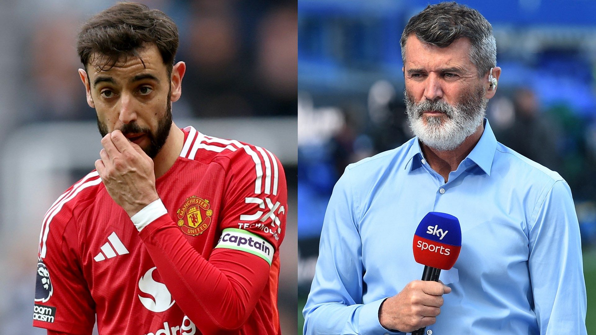 'It's just soundbites' - Roy Keane rips Man Utd captain Bruno Fernandes ...
