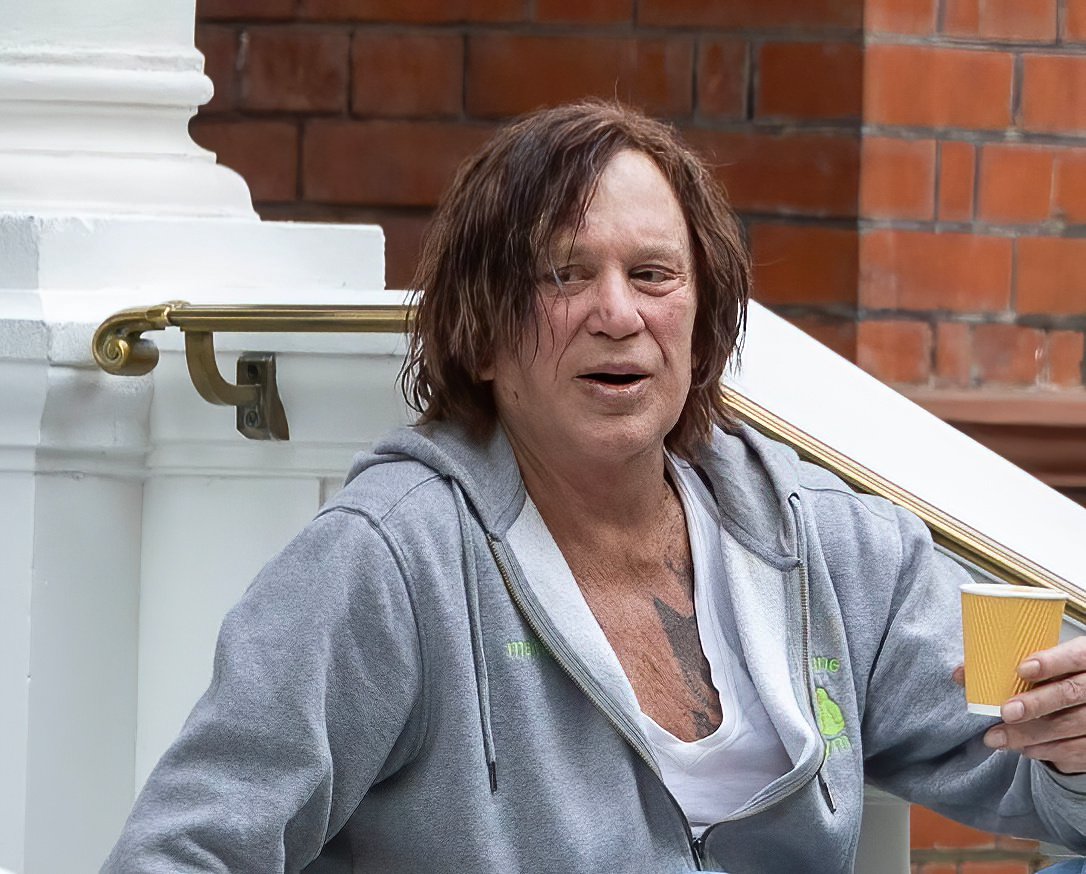 Mickey Rourke pictured for the first time since shock Celebrity Big ...